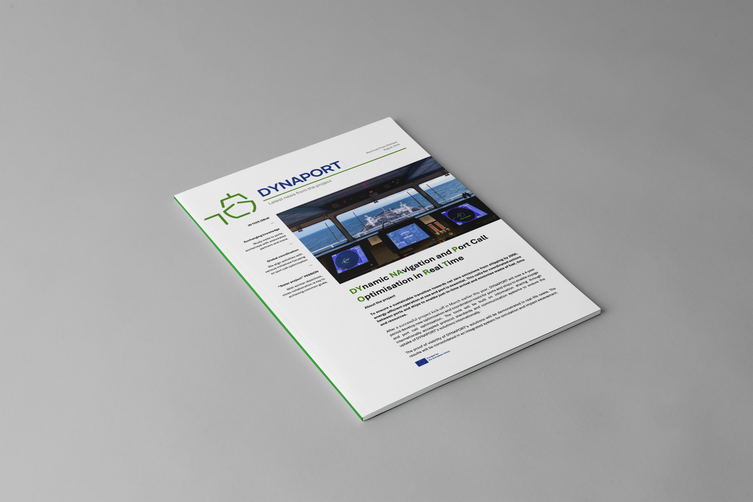 DYNAPORT - the project's achievement in the first six months - ITS ...